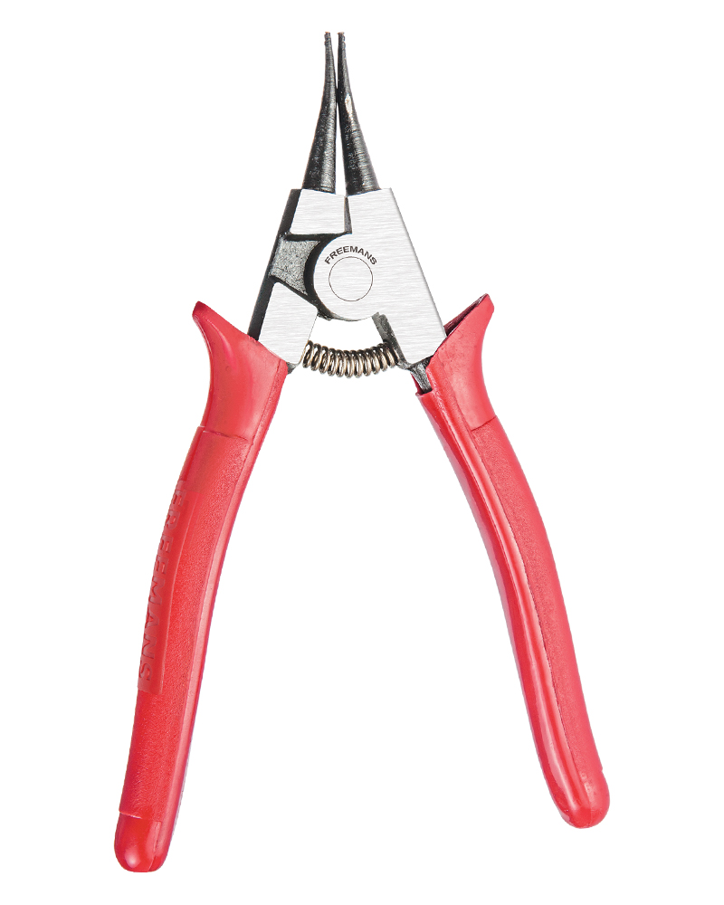 FREEMANS Straight Nose Circlip Plier with Cellulose Acetate Sleeve