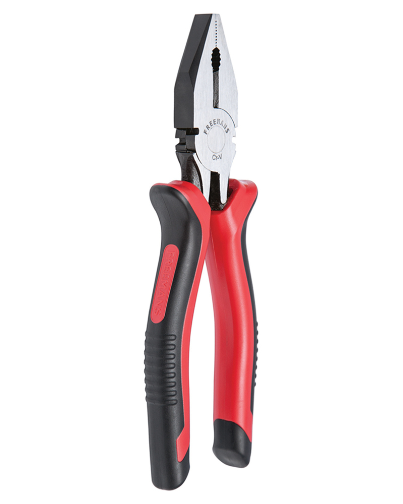 FREEMANS Combination Plier with double colour thick PVC sleeve