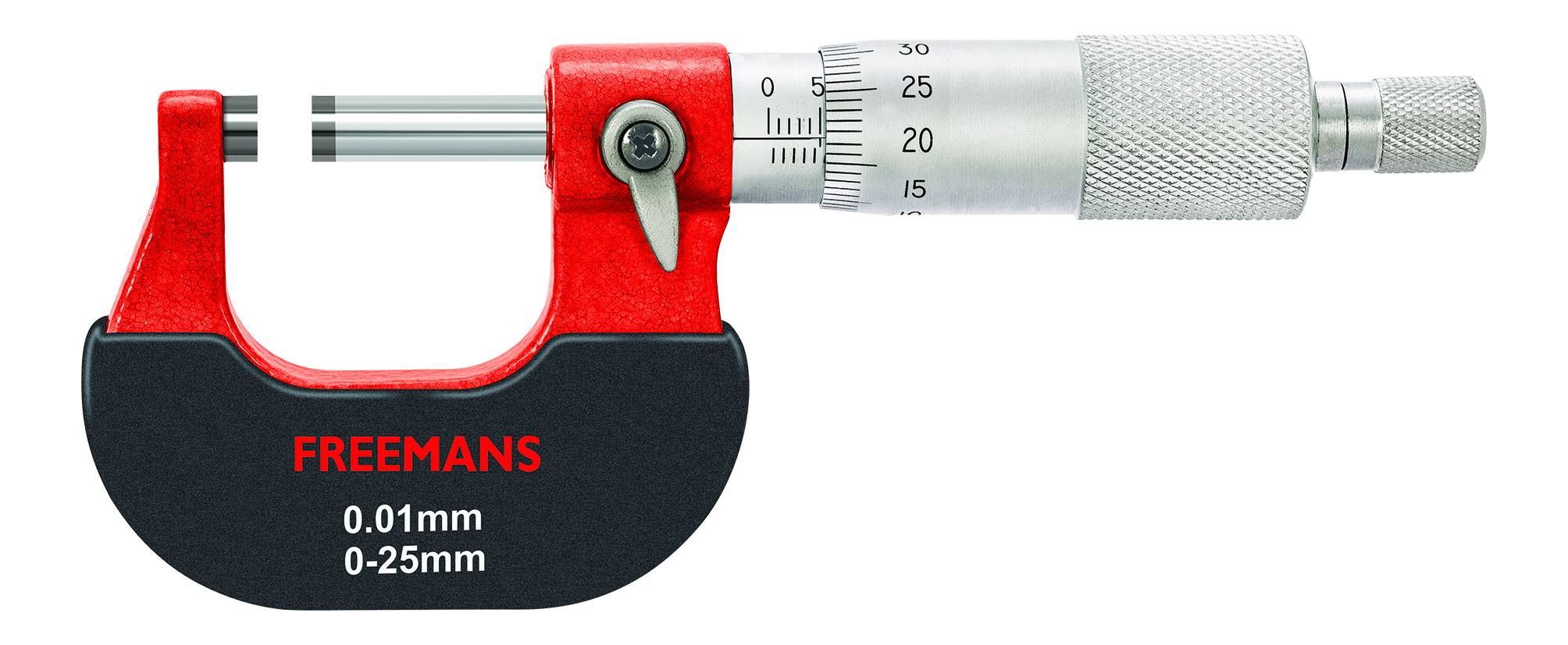 FREEMANS Outside Micrometer with Carbide tipped measuring surfaces