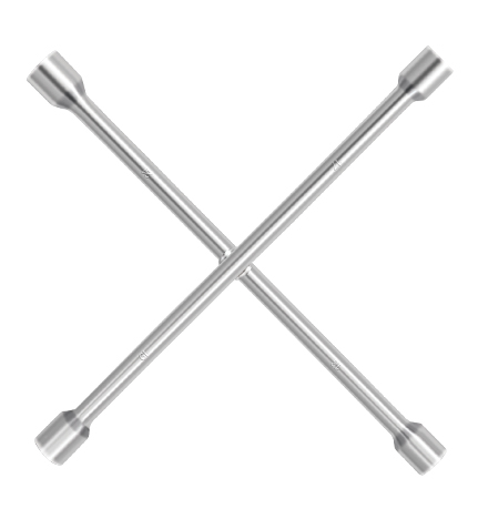 FREEMANS Chrome plated Fourway Wheel Spanner with selected alloy steel