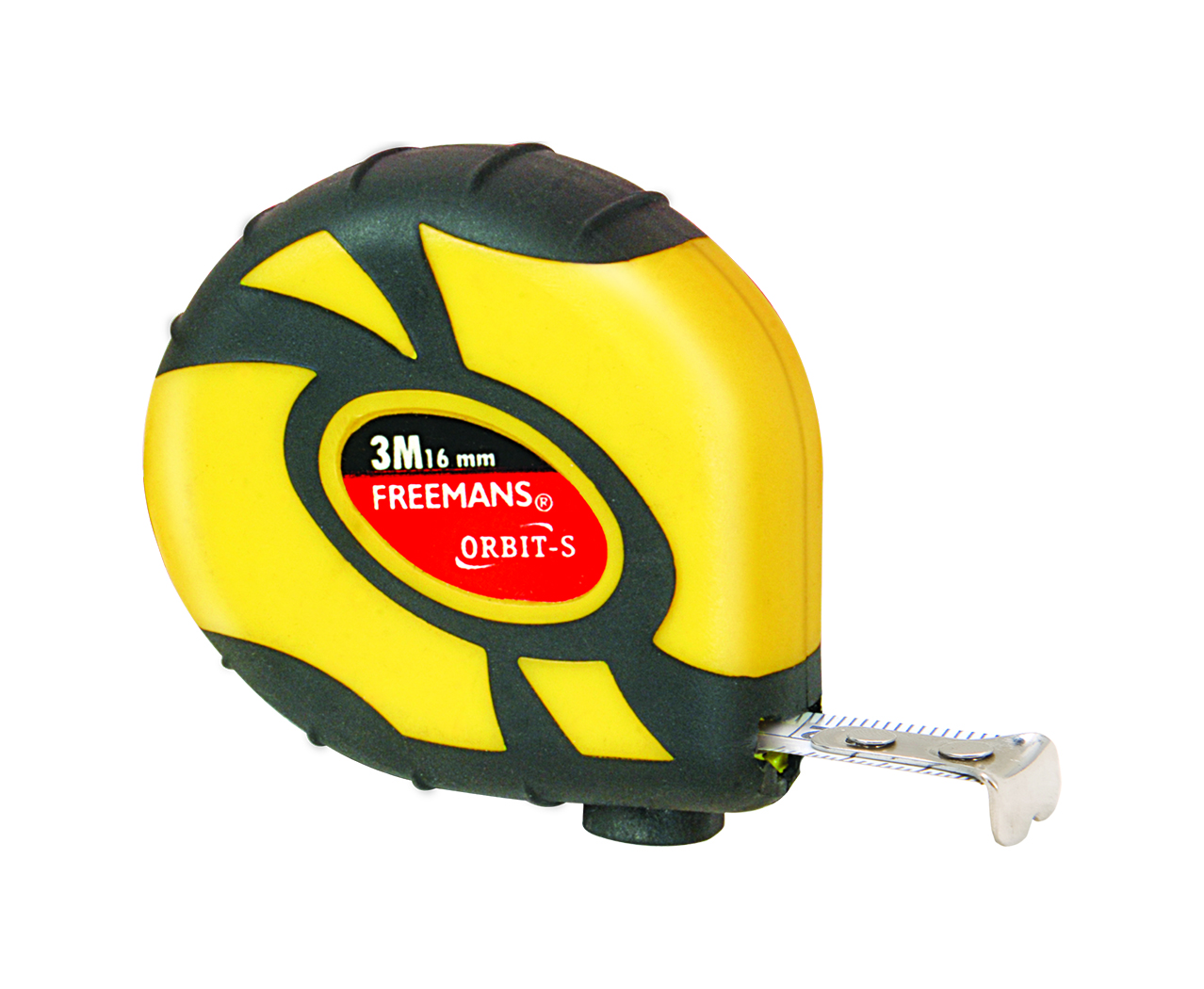 FREEMANS ORBIT 3m:16mm Pocket Steel Measuring Tape