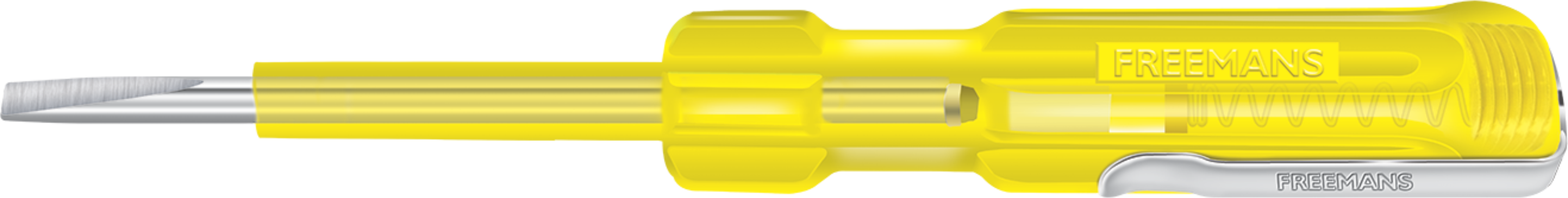 FREEMANS Screwdriver with Neon Bulb I Quality Hand Tools