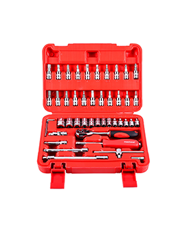 FREEMANS 46 PCS Socket Set with 1/4" Drive